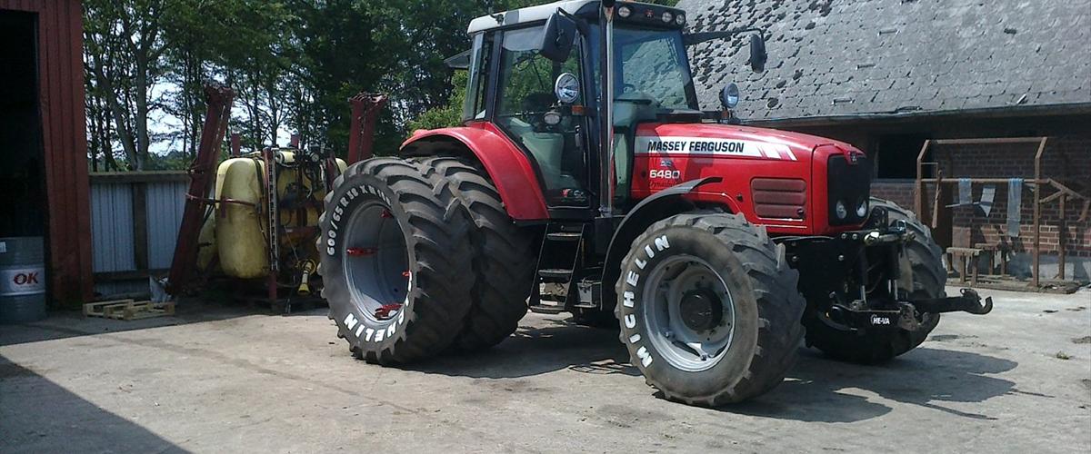 Massey Ferguson 6480 - 2004 - lækker traktor i mine øjne.