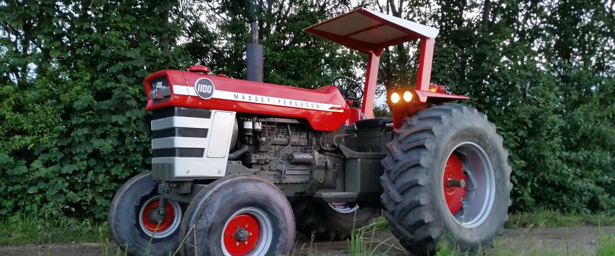 Massey Ferguson 1100 - 1967 - Denne MF1100 er lavet fra ny ...