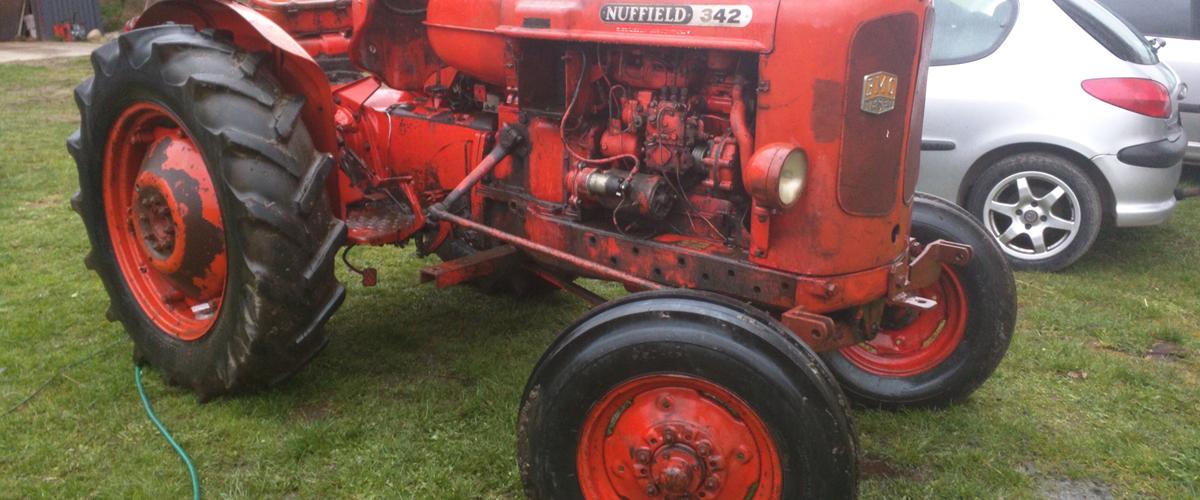 Nuffield 342 - 1965 - rigtig fin, og vil bevaret tr...