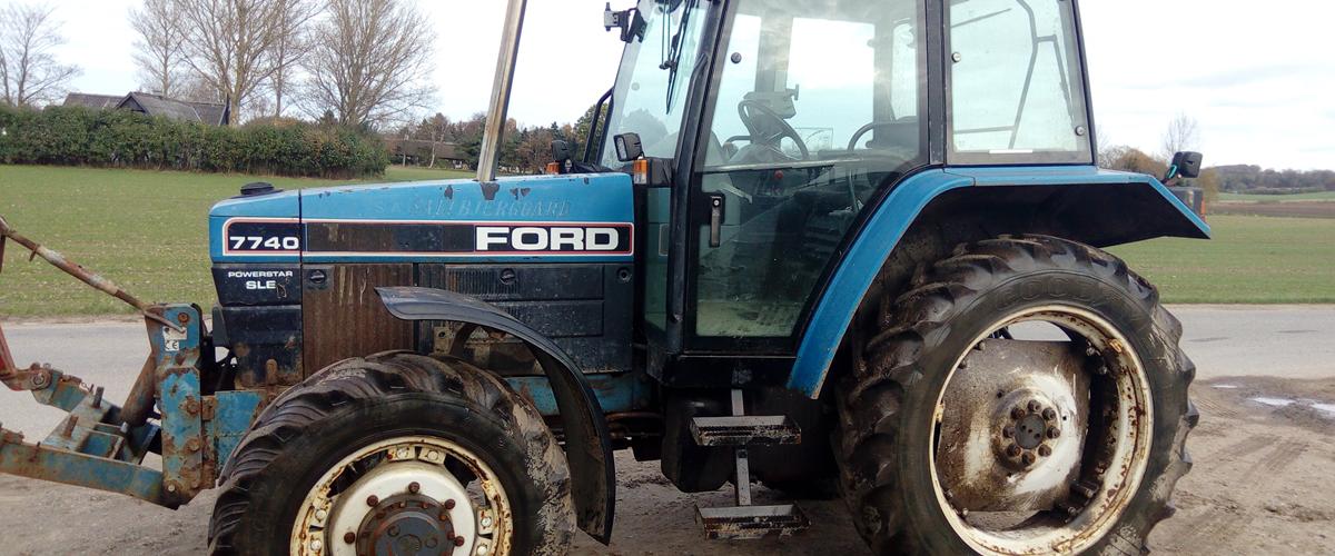 Ford 7740 SLE - 1995 - Fin lille 7740 der trods en d...