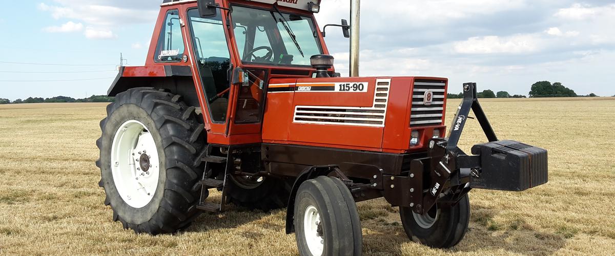 Fiat 115-90 - 1985 - En dejlig og meget sjælden tr...