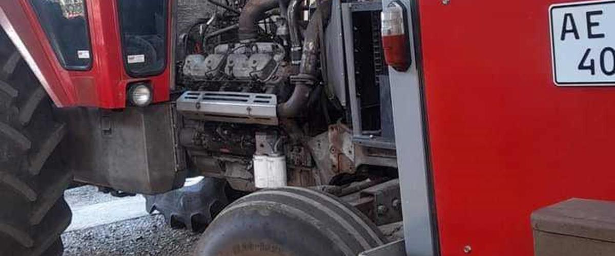 Massey Ferguson 1155 - 1973 - min far købte traktoren for e...