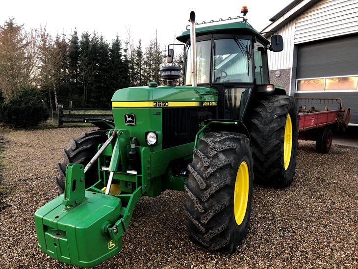 John Deere 3650 - 1986 - En god gammel stærk traktor.