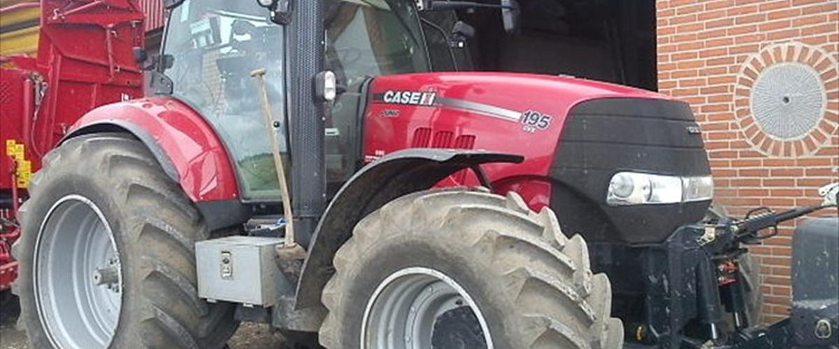 Case IH 195cvx - 2009 - traktor bruger vi til og køre...