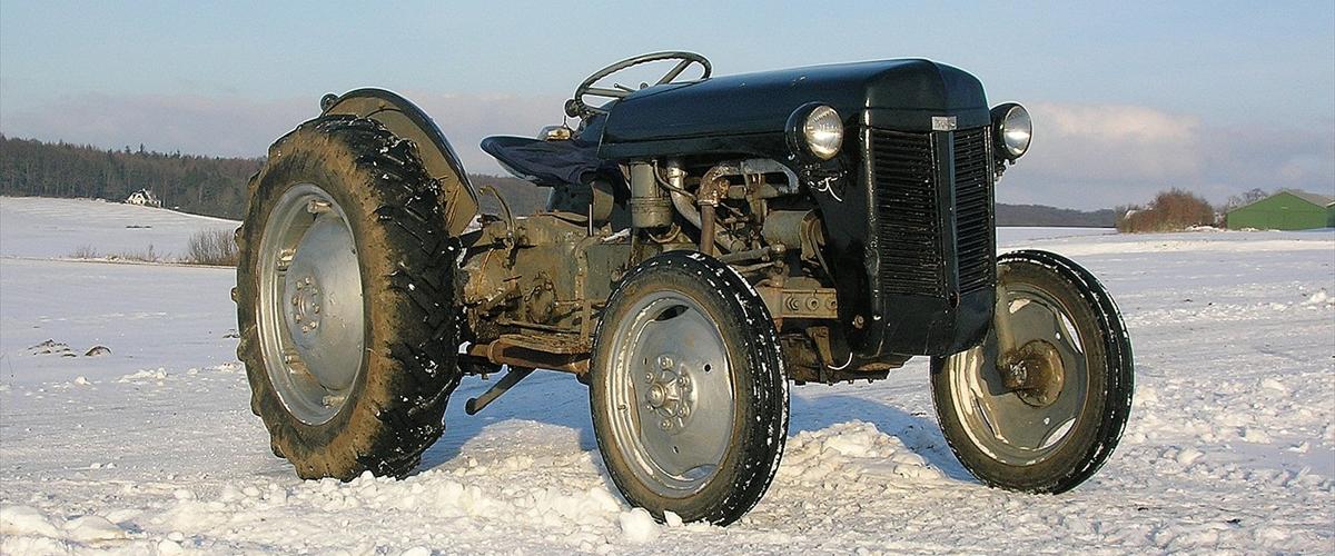 Ferguson TEA 20 - 1951 - Opgaver: Kørsel af træ, rivni...