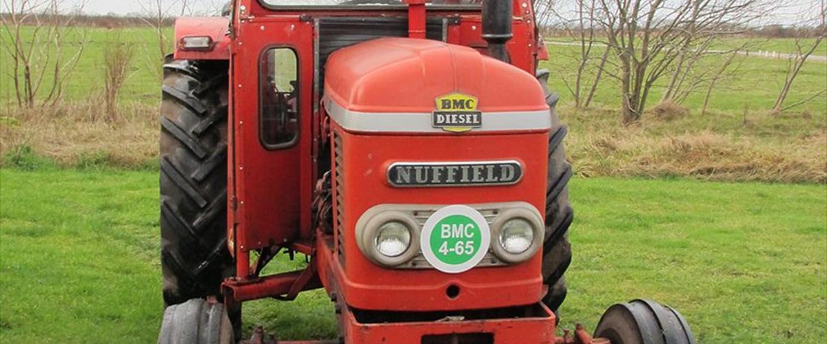 Nuffield 4-65 - 1967 - der bliver løbende renoveret ...