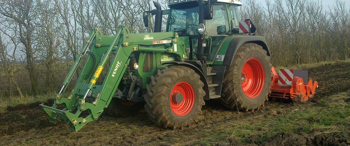 Fendt 415 Vario TMS - 2010 - - Traktoren er den eneste fro...