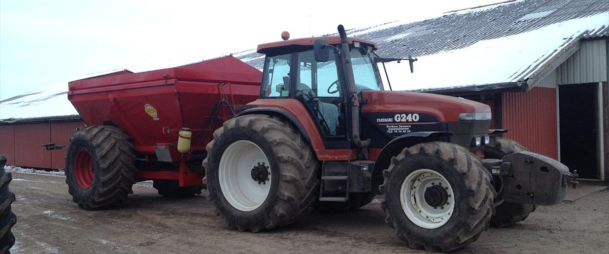 Fiat FIATagri G240 - 1994 - det er min traktor på arbajde...