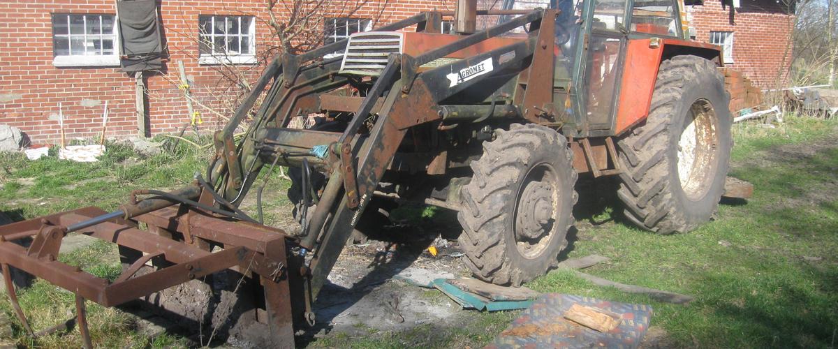 Zetor 8045 Crystal - - Dejlig gammel brutalis, der v...