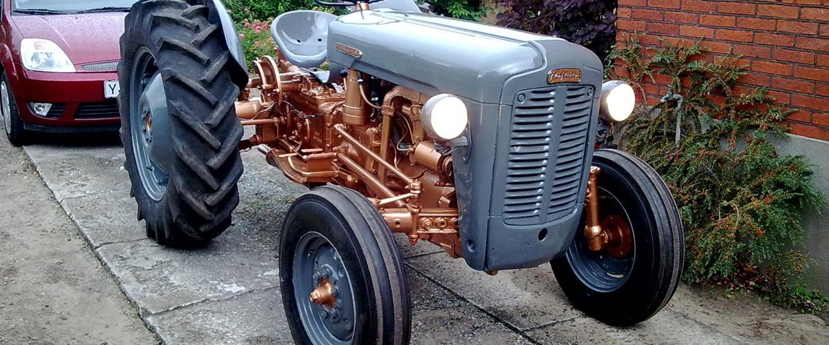 Ferguson 35 Guldfugl - 1957 - Ny renoveret guldfugl.