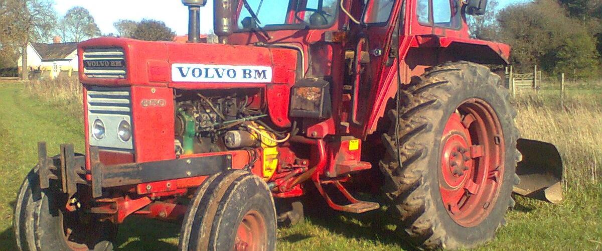 Volvo BM 650 - 1972 - en dejlig traktor starter alt...