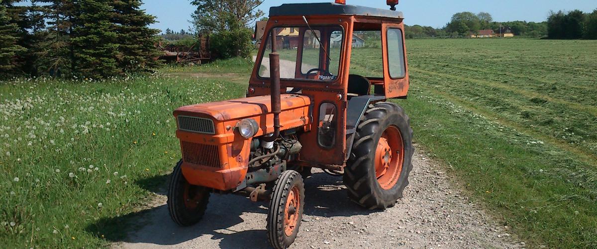 Fiat 300 - 1972 - Traktoren har kørt med en kos...