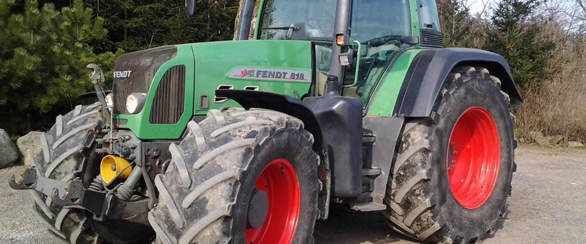 Fendt 818 Vario TMS - 2006 - Det er vores største traktor,...