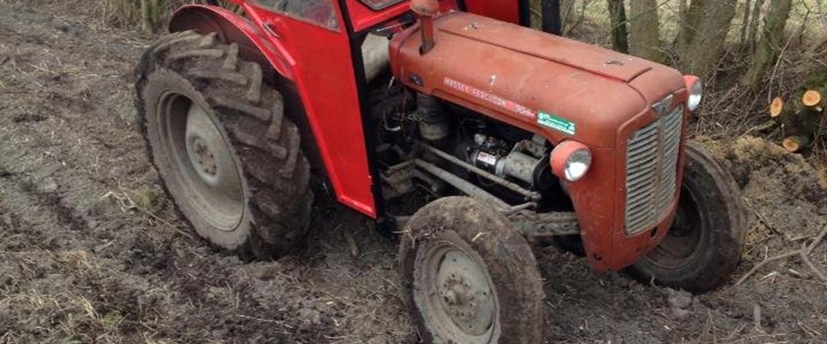 Massey Ferguson 35X - 1966 - 35X kom i sommeren 1962, perk...