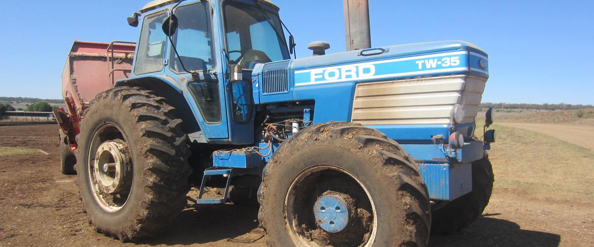 Ford TW35 - 1986 - En rigtig oldschool trækhest...