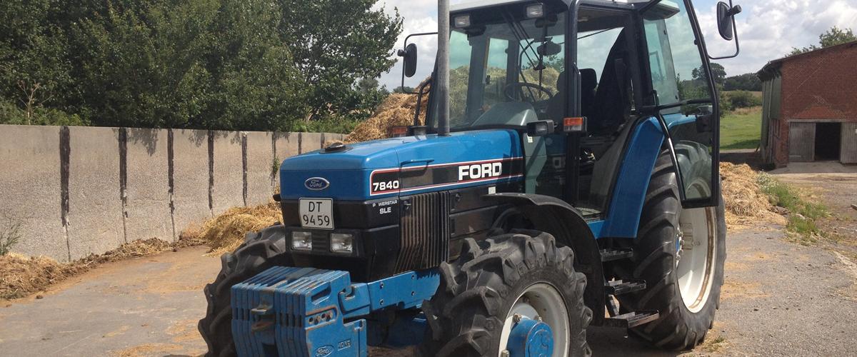 Ford 7840 - 1996 - En fin lille Ford som arbejde...