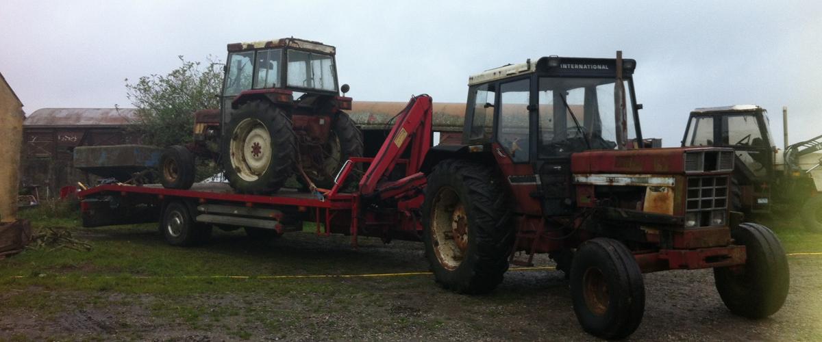 Case IH 1055 - 1977 - en gammel ih jeg købte fra et...