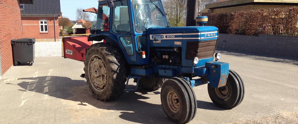 Ford 8700 2WD - 1978 - Det er en lidt sjov traktor,